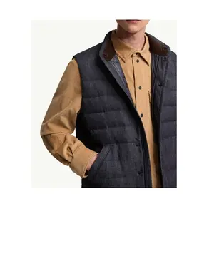 Moncler Liorane Denim Down Vest