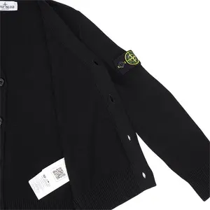 Stone Island Long-sleeved Knitted Cardigan