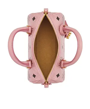 Mcm Ella Visetos Boston Bag