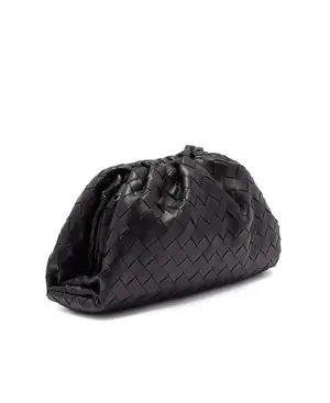 Bottega Veneta Woven Clutch Bag - Black