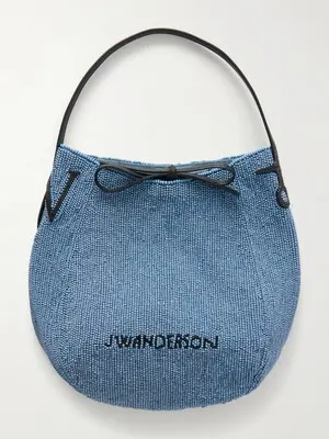 JW Anderson Beaded Tote Bag - Blue