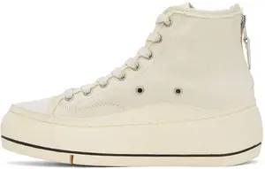 R13 Splicing High-top Casual Sneakers