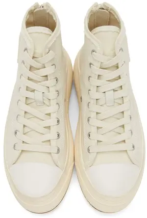 R13 Splicing High-top Casual Sneakers