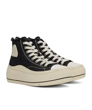 R13 Stitching High-top Leisure Sneakers