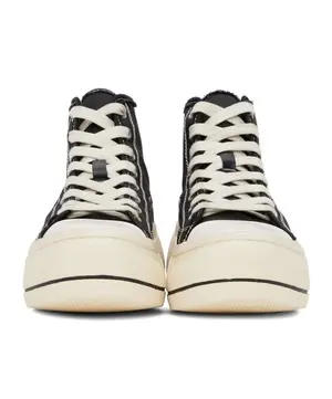 R13 Stitching High-top Leisure Sneakers