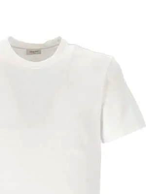 Saint Laurent Cassandre Ribbed T-shirt