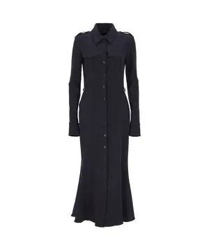 MUGLER Mugler Military Shirt Dress