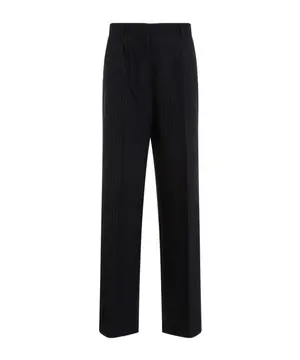 Miu Miu Pinstriped Pants - Blue