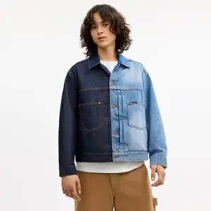 COACH Brain Dead Split Denim Jacket In Recycled Cotton