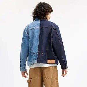 COACH Brain Dead Split Denim Jacket In Recycled Cotton