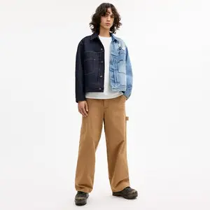 COACH Brain Dead Split Denim Jacket In Recycled Cotton