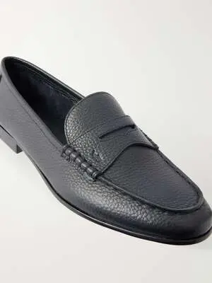 Polo Ralph Lauren Pebble-grain Leather Loafers