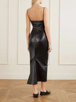 Givenchy Leather Midi Dress