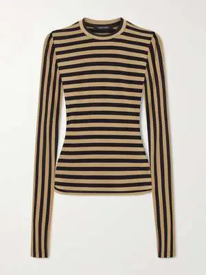 Phoebe Philo Stretch-jersey T-shirt - Light Brown