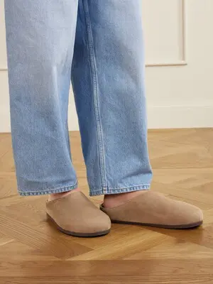 Studio Nicholson Suede Slip-ons - Brown