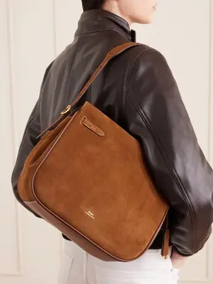 Polo Ralph Lauren Suede Tote Bag