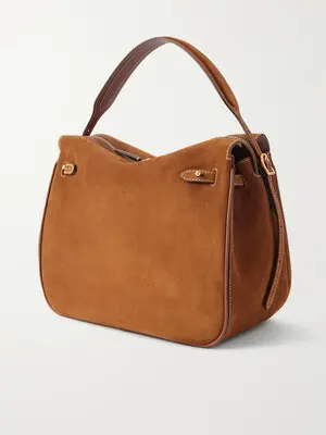 Polo Ralph Lauren Suede Tote Bag