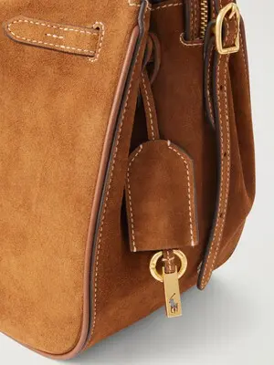 Polo Ralph Lauren Suede Tote Bag