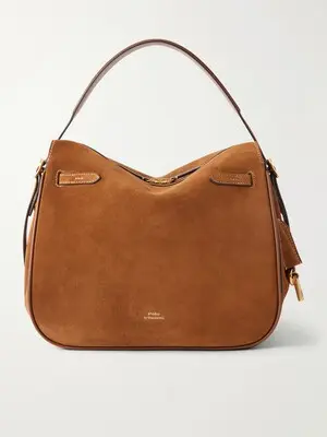 Polo Ralph Lauren Suede Tote Bag - Brown