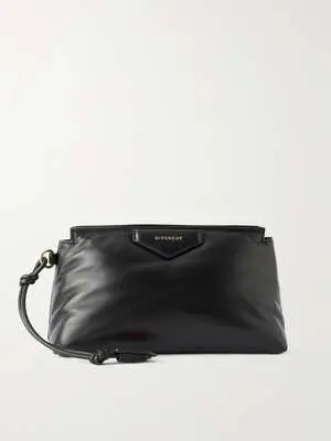 Givenchy Antigona Leather Clutch - Black