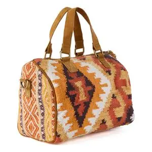 BEDROOM ATHLETICS Glastonbury Boho Weekender Bag - Orange