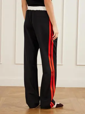WALES BONNER Energy Striped Wool Track Pants