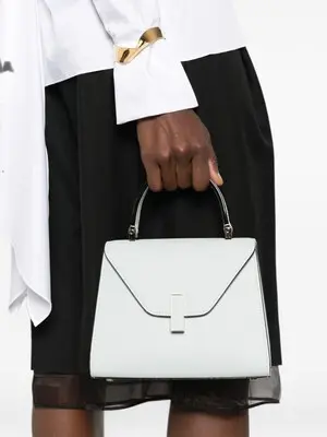 VALEXTRA Iside Mini Leather Handbag