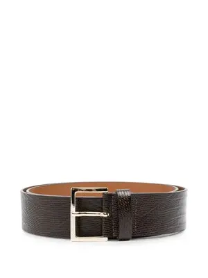 ALYSI Leather Belt - Brown