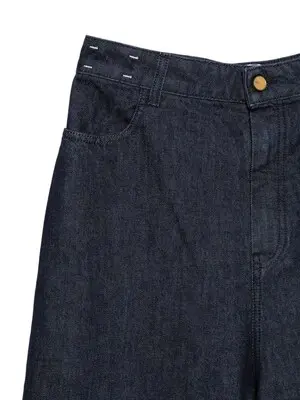 ALYSI Flared Leg Denim Jeans