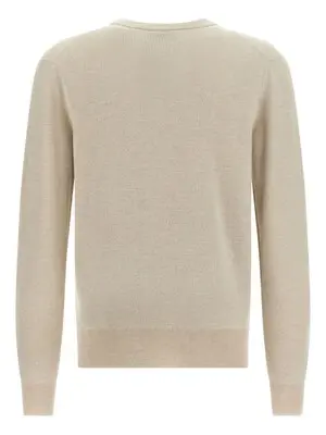 Brioni Cashmere And Wool Crewneck Sweater