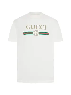 Gucci Logo Cotton T-shirt