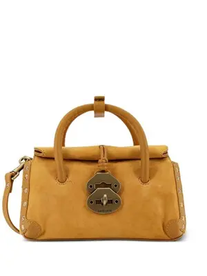 ZANELLATO Dotta Baby Leather Handbag - Yellow