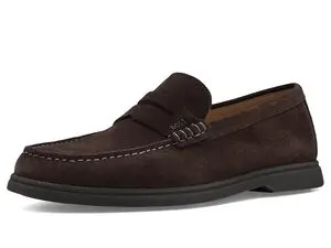 BOSS Sienne Suede Loafers - Brown