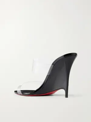 CHRISTIAN LOUBOUTIN Solo Zee 100 Tpu Wedge Sandals