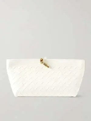 BOTTEGA VENETA Andiamo Intrecciato Leather Pouch