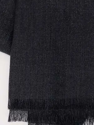 Brunello Cucinelli Sparkling Cashmere And Silk Scarf