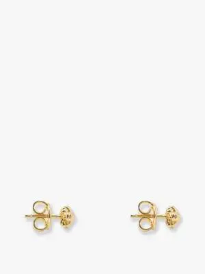Bottega Veneta Brass Earrings