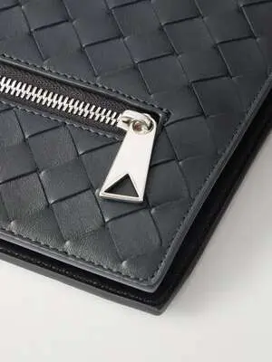 Bottega Veneta Intrecciato Leather Pouch