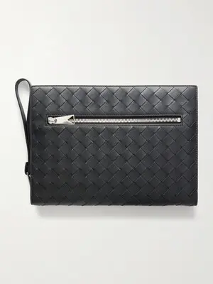 Bottega Veneta Intrecciato Leather Pouch