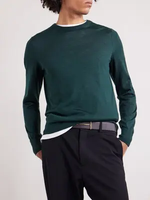 TOM FORD Slim-fit Cashmere And Silk-blend Sweater
