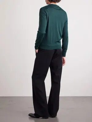 TOM FORD Slim-fit Cashmere And Silk-blend Sweater