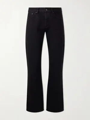 JEANERICA Arrow Straight-leg Cotton Jeans - Black