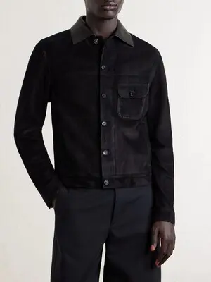 Givenchy Leather Jacket With Asymmetrical Pockets