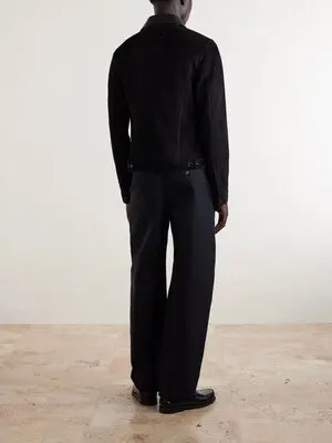 Givenchy Leather Jacket With Asymmetrical Pockets