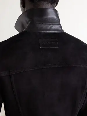 Givenchy Leather Jacket With Asymmetrical Pockets