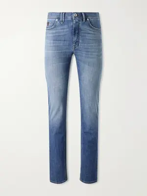 Brioni Meribel Straight-leg Jeans - Blue
