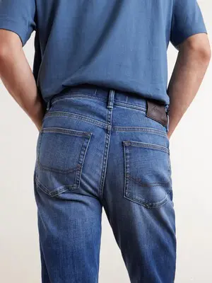 Brioni Meribel Straight-leg Jeans - Blue