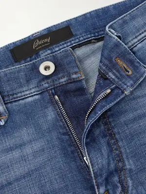 Brioni Meribel Straight-leg Jeans - Blue