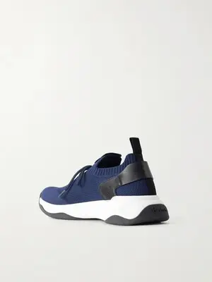 Berluti Shadow Logo-embroidered Sneakers