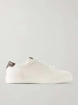 Berluti Logo-embossed Leather Sneakers - White
